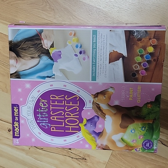 Toys | Glitter Plaster Horse Create Your Own Painting Craft 1 Kit 2 ...